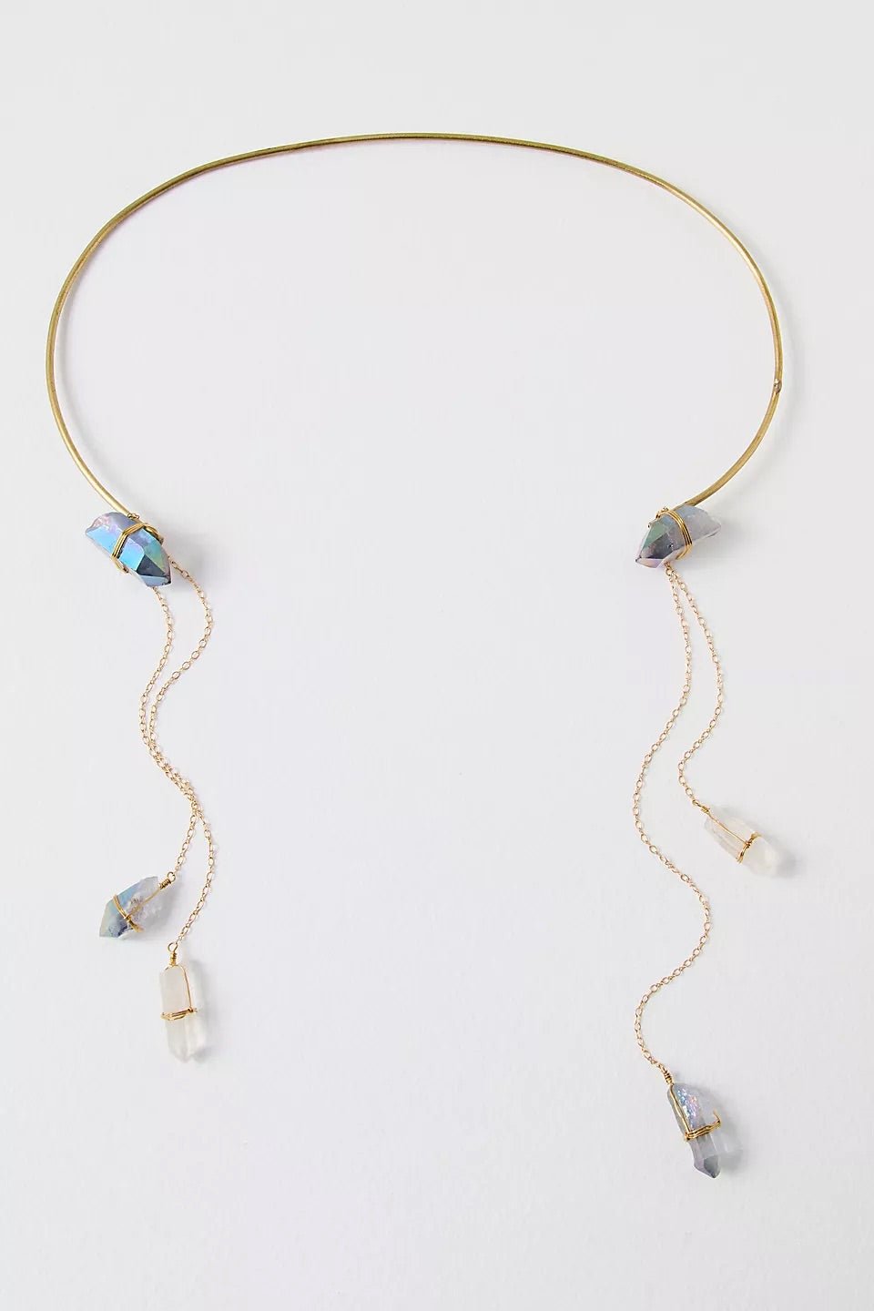 Belly Chain Belt Open Air Halcyon With Dripping Healing Crystals ...